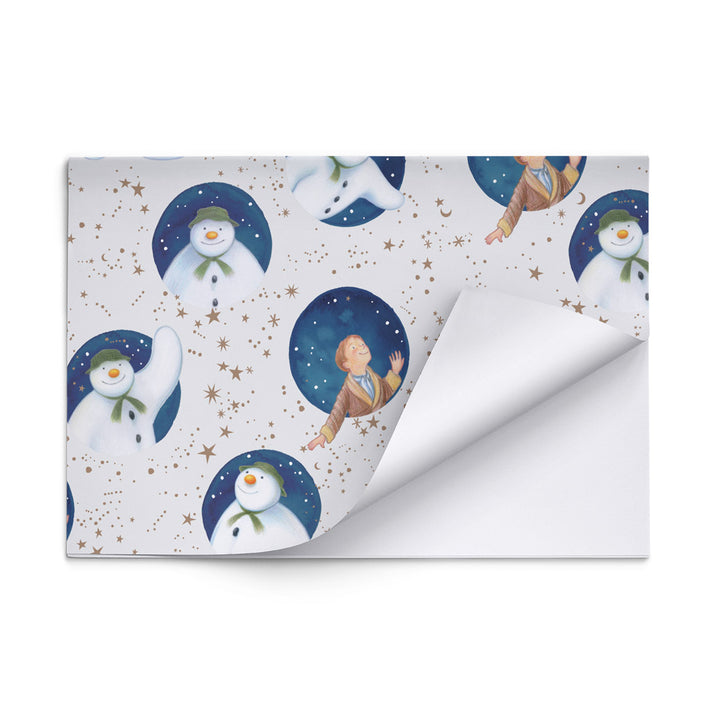 Snowball Grey Gift Wrap – The Snowman Webshop